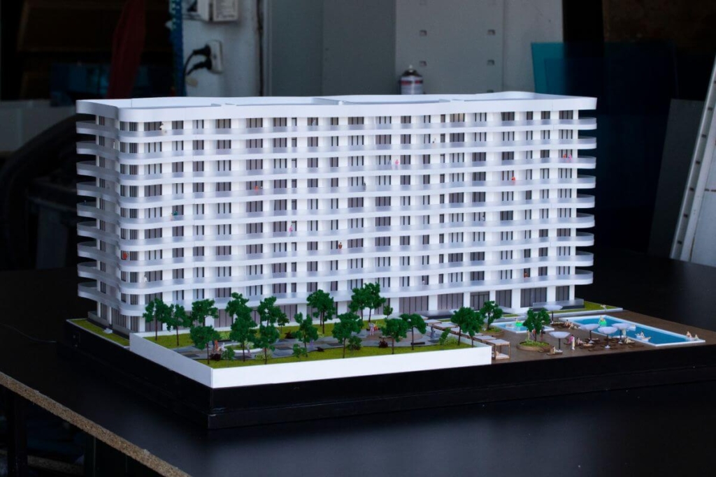 Hotel Model - Casa Del Mar | Architectural Model Makers
