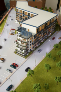 Sunshine Residence - Residential Building Scale Model | Architectural ...