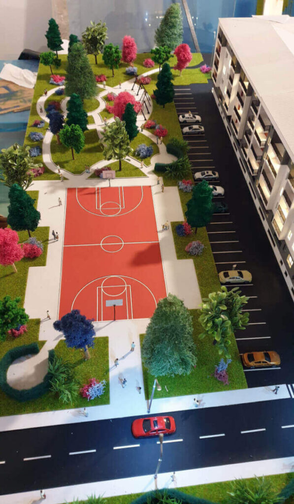 Corvaris Residence – Apartment Building Model | Architectural Model Makers