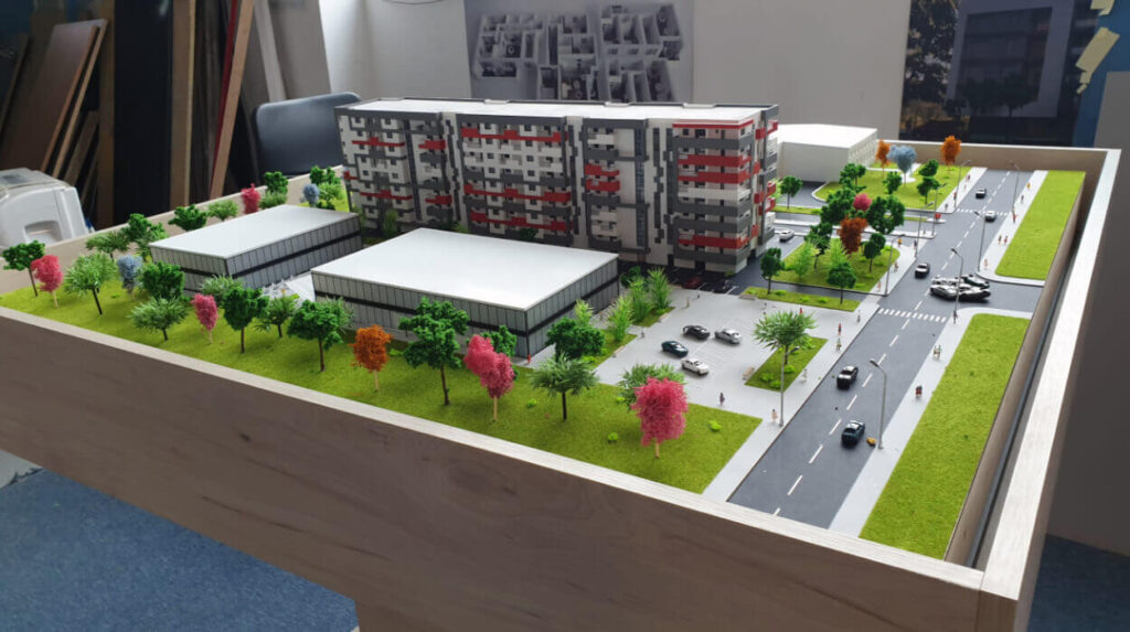 Kreisstadt Residence – Architectural Model | Architectural Model Makers