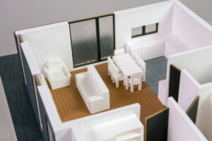 Scale model of an apartment | Architectural Model Makers