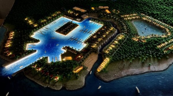 Hotel and spa resort scale model | Architectural Models