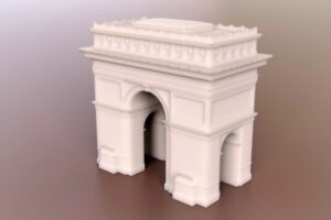 Arc de Triomphe – Paris, France | Architectural Models