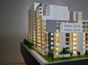 Model for property development | Architectural Model Makers