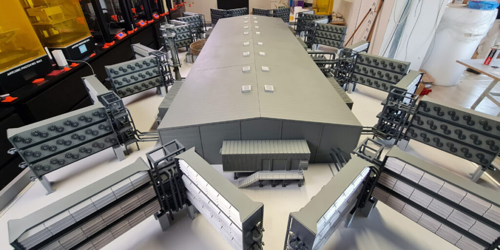 Direct air capture plant | Architectural Models