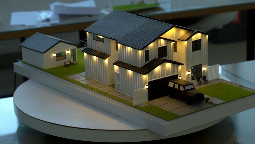 Villa scale model | Architectural Models