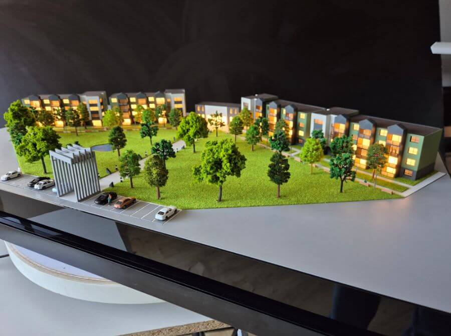 University Campus Scale Model | Architectural Models