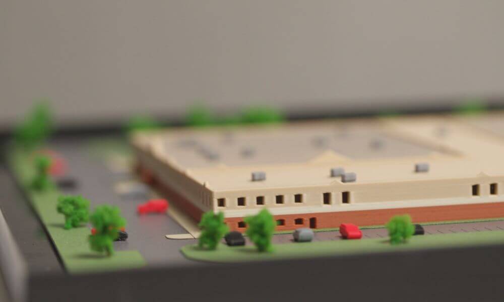 Distribution Center Scale Model | Architectural Models